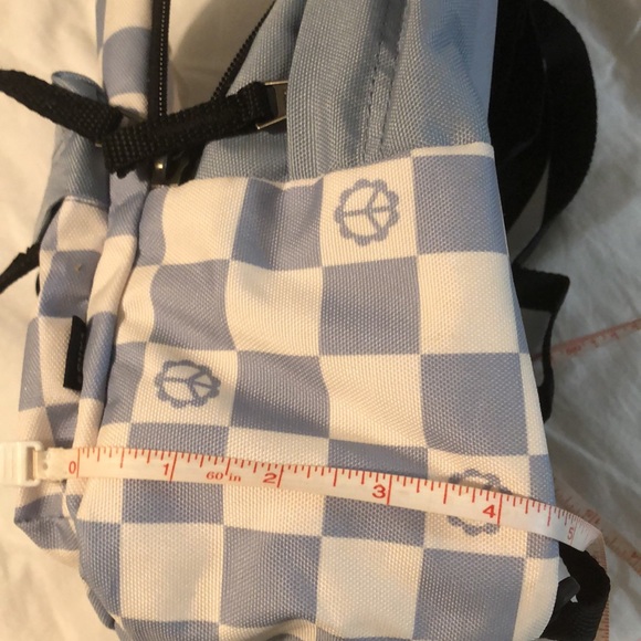 Vans | Accessories | Nwot Vans Off The Wall Mini Backpack Baby Blue And ...
